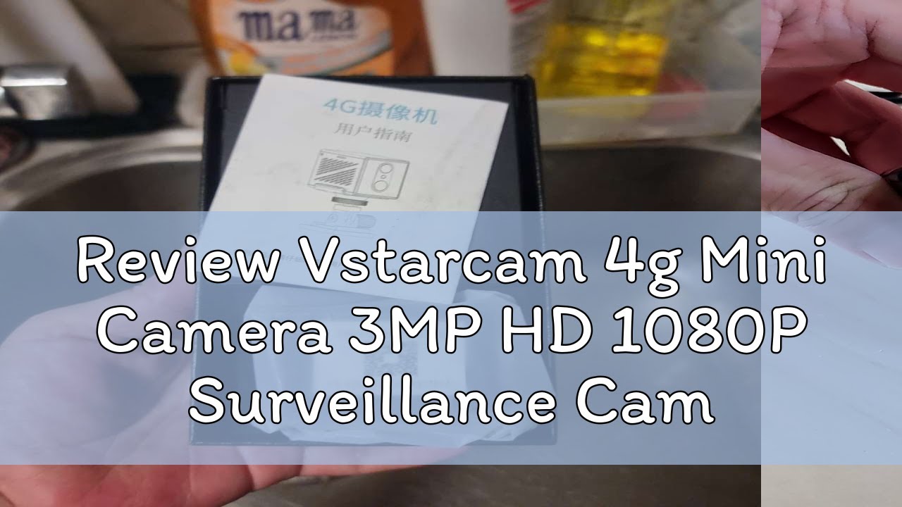 Review Vstarcam 4g Mini Camera 3MP HD 1080P Surveillance Cameras ...