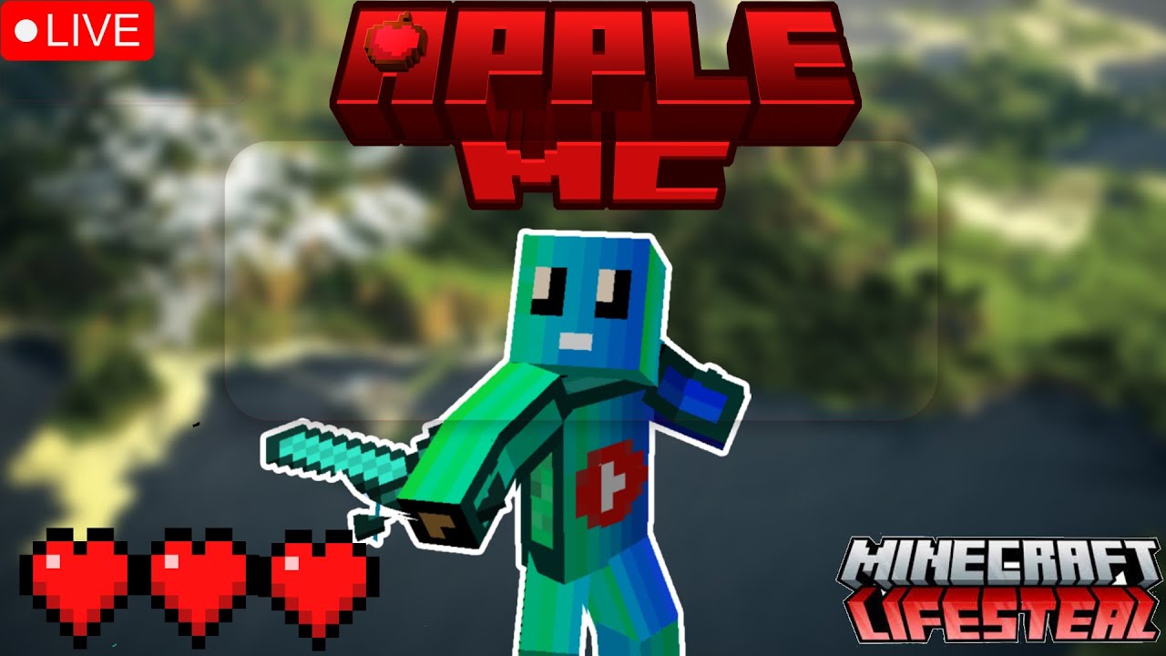 Apple Mc Live || Apple Relam | Orange mc Lifesteal Smp - YouTube
