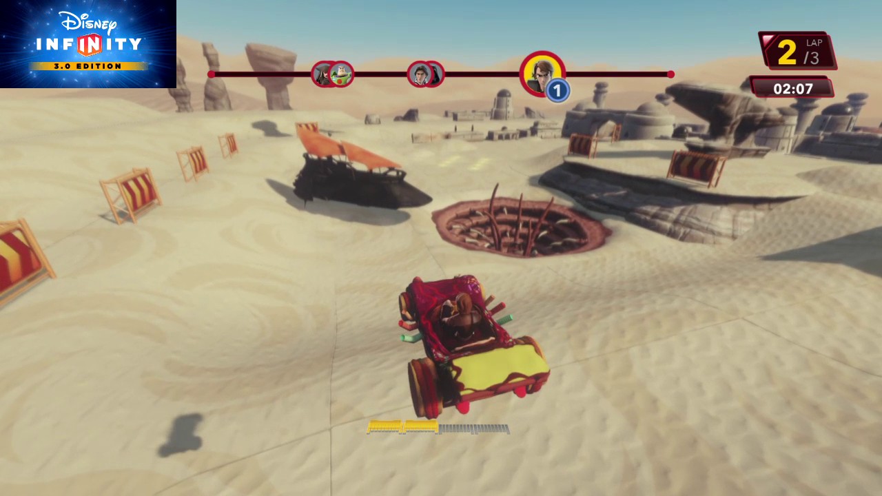 Disney Infinity 3.0 Toy Box Speedway [Single Race] Dunes of Tatoonie ...
