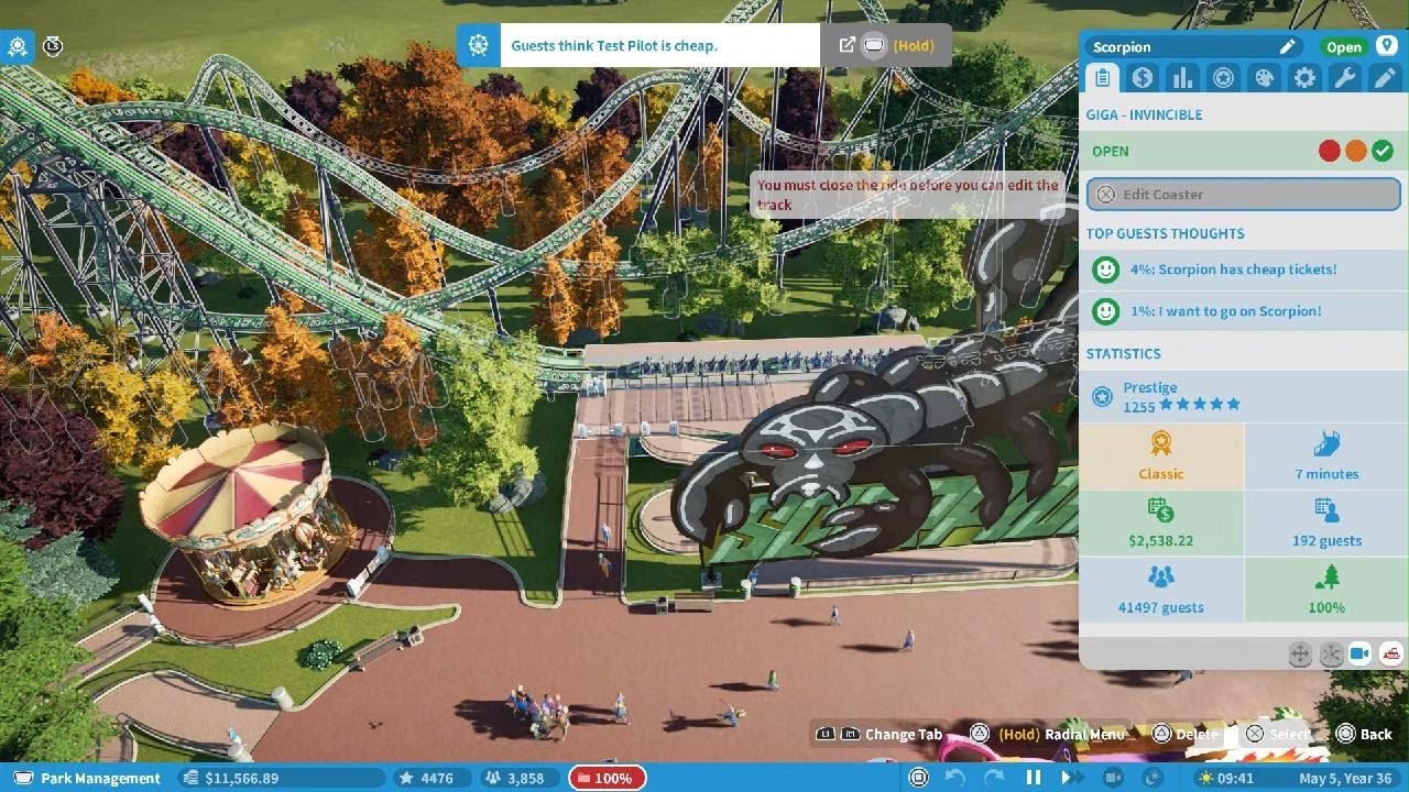 Fun Town | Planet Coaster Challenge Park Tour - YouTube