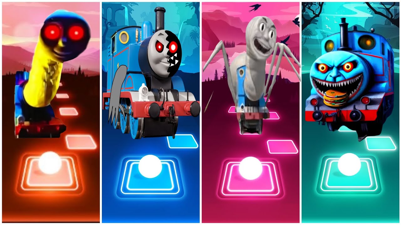 Scary Thomas the Train 🆚️ Evil Thomas Train 🆚️ Spider Thomas 🆚️ The ...