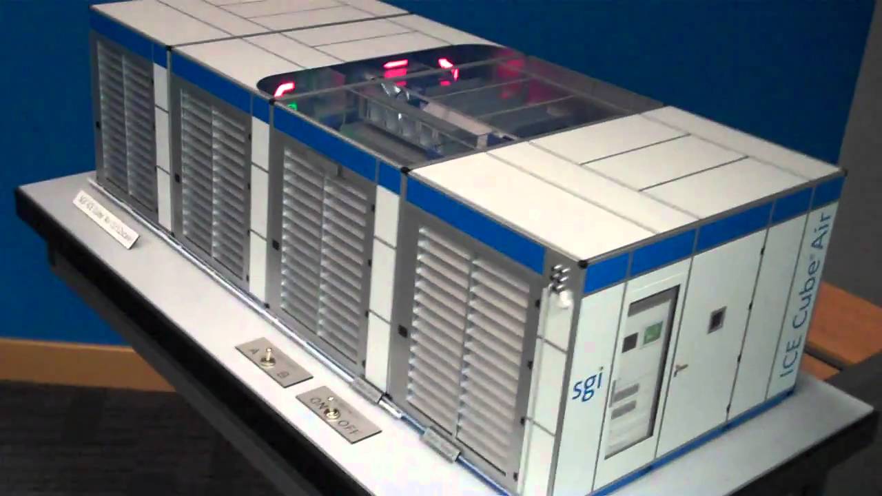 SGI ICE Cube® Air - The Model - Tour 5 - YouTube