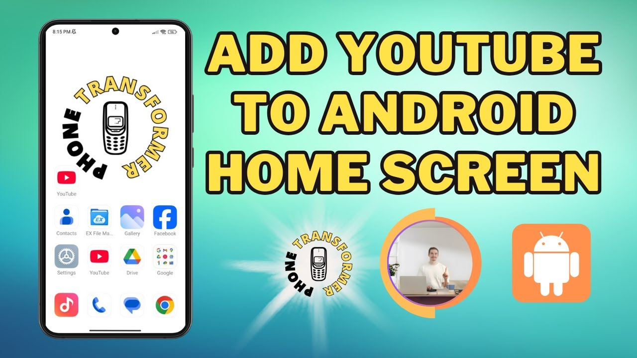 How to Add YouTube to the Android Home Screen - YouTube