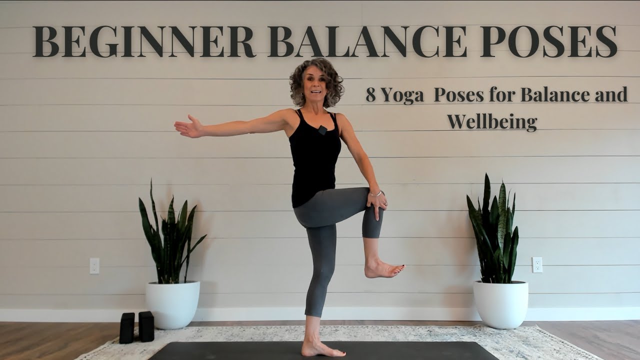 8 Beginner Yoga Poses for Balance - YouTube