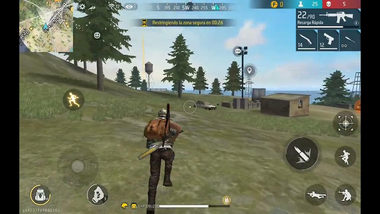 tutorial de como jugar free frifrayer - YouTube