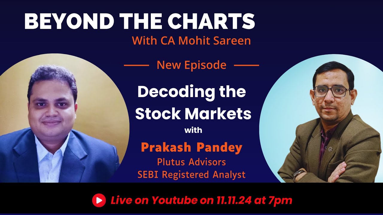 Beyond the Charts with CA Mohit Sareen (Ep-1): Decoding the Stock Markets with Prakash Pandey ...