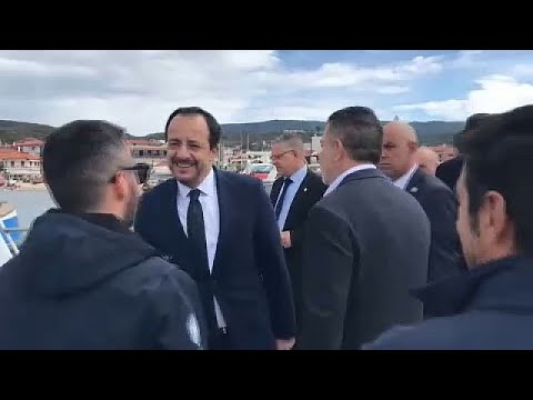 Στο Άγιο Όρος ο Νίκος Χριστουδουλίδης - YouTube