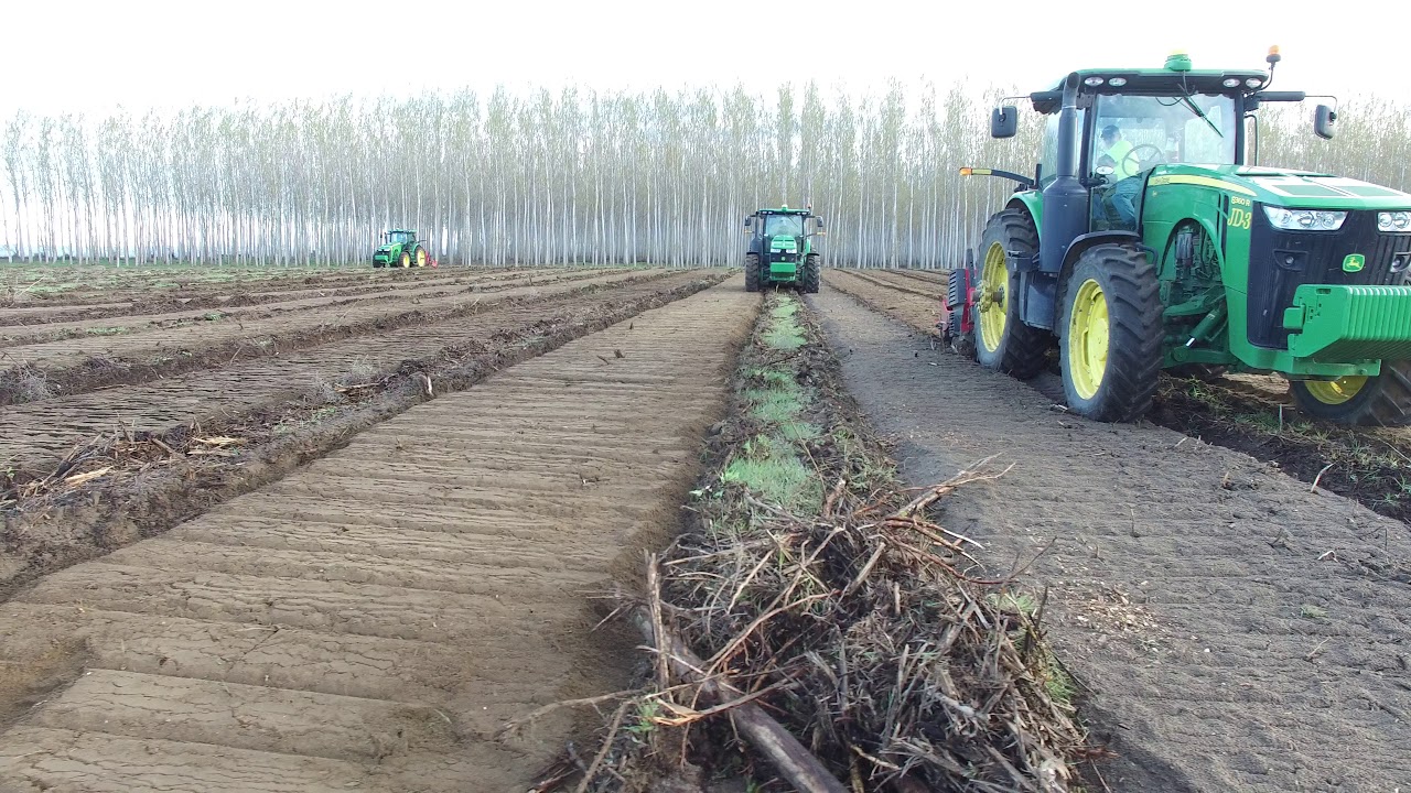 Prinoth subsoiler, rotovator RF800, AHWI, John Deere, recultivation ...