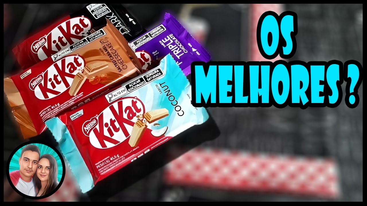 Kit Kat Coconut, Kit Kat Salted Caramel Chesecake e Kit Kat Triple ...