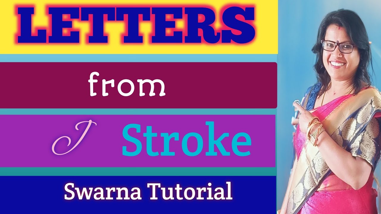 J Stroke se bane Cursive letters |Swarna Tutorial | - YouTube