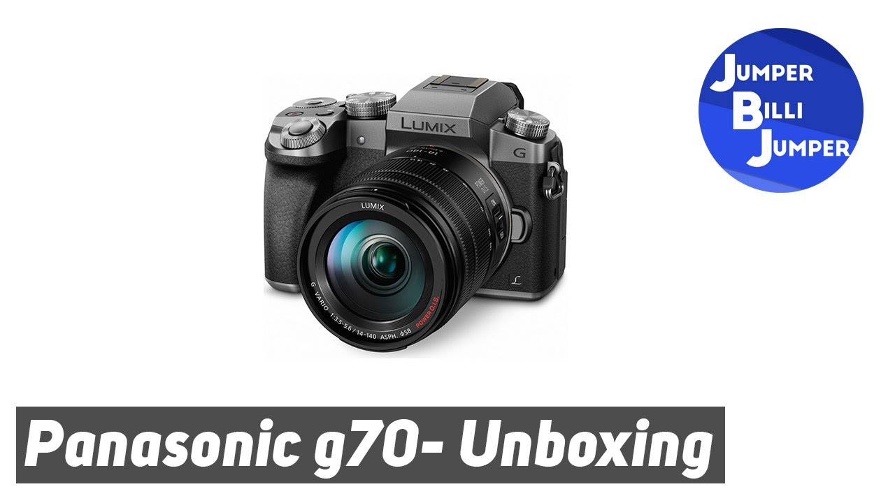 Panasonic G70 Unboxing deutsch - YouTube