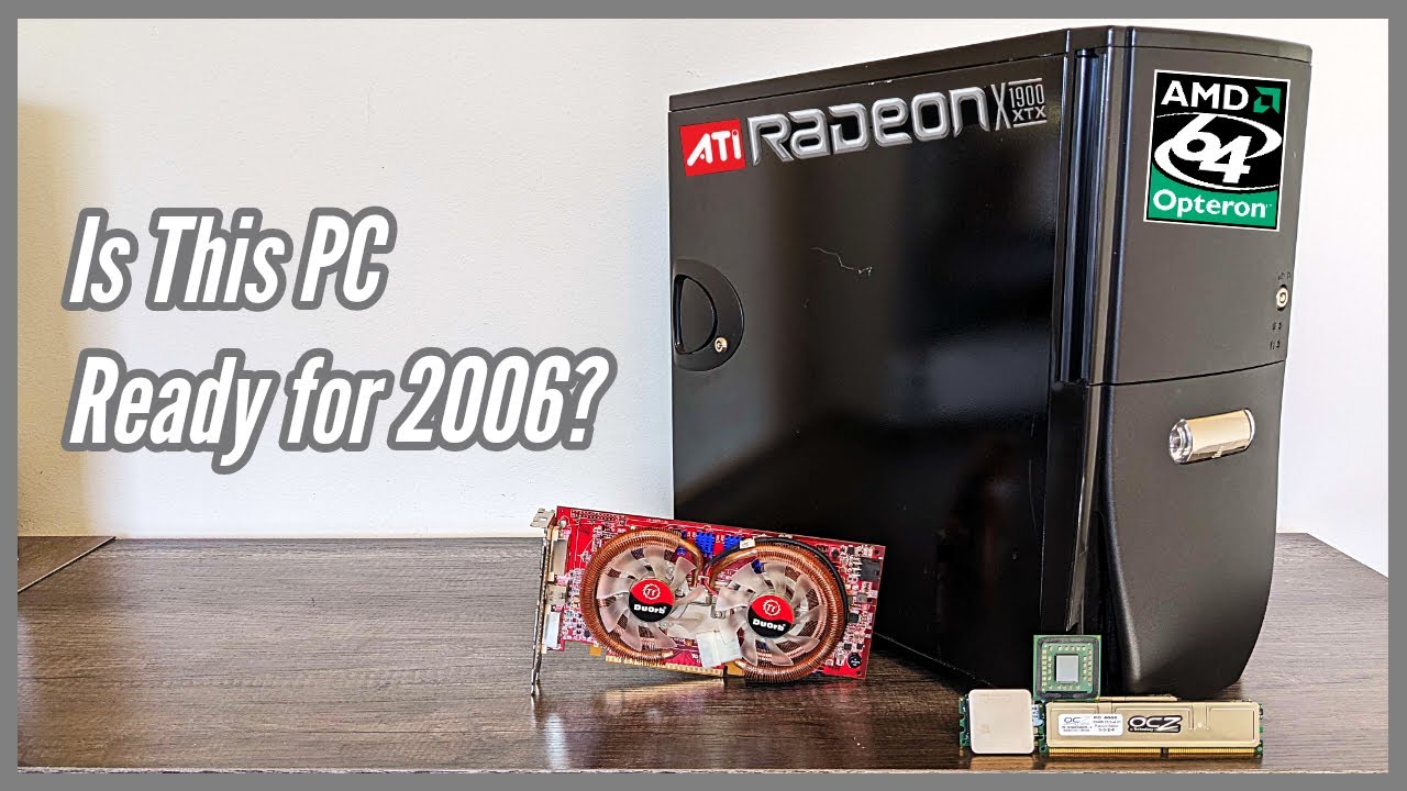 Upgrading a 2005 Gaming PC for Early 2006 - YouTube