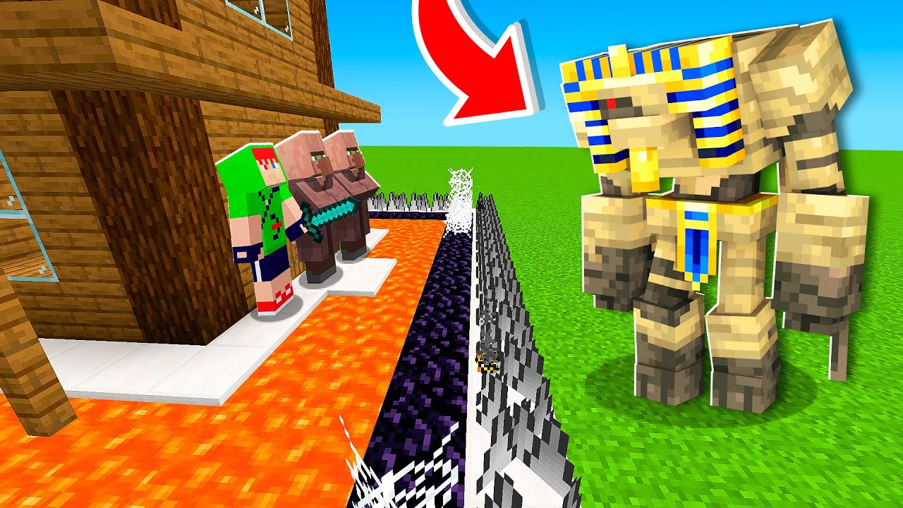 MÚMIA MUTANTE VS ARMADILHA NO MINECRAFT!! ROUBEI O TESOURO SECRETO DA ...