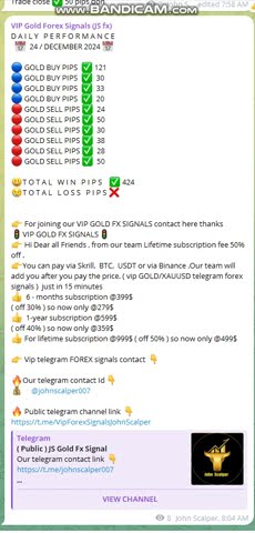 * weekly vip telegram forex results - telegram forex signals results ...