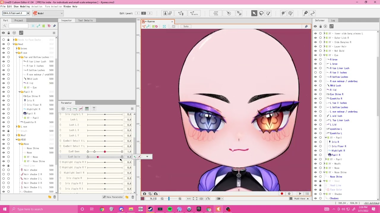 [ LIVE2D WORKFLOW ] - Advanced Eye Rigging - YouTube