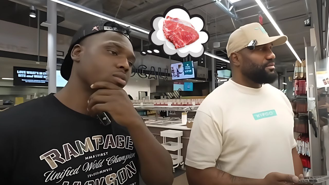 RAMPAGE JACKSON & his son being HILARIOUS for NEARLY 10 minutes (PART 4 ...