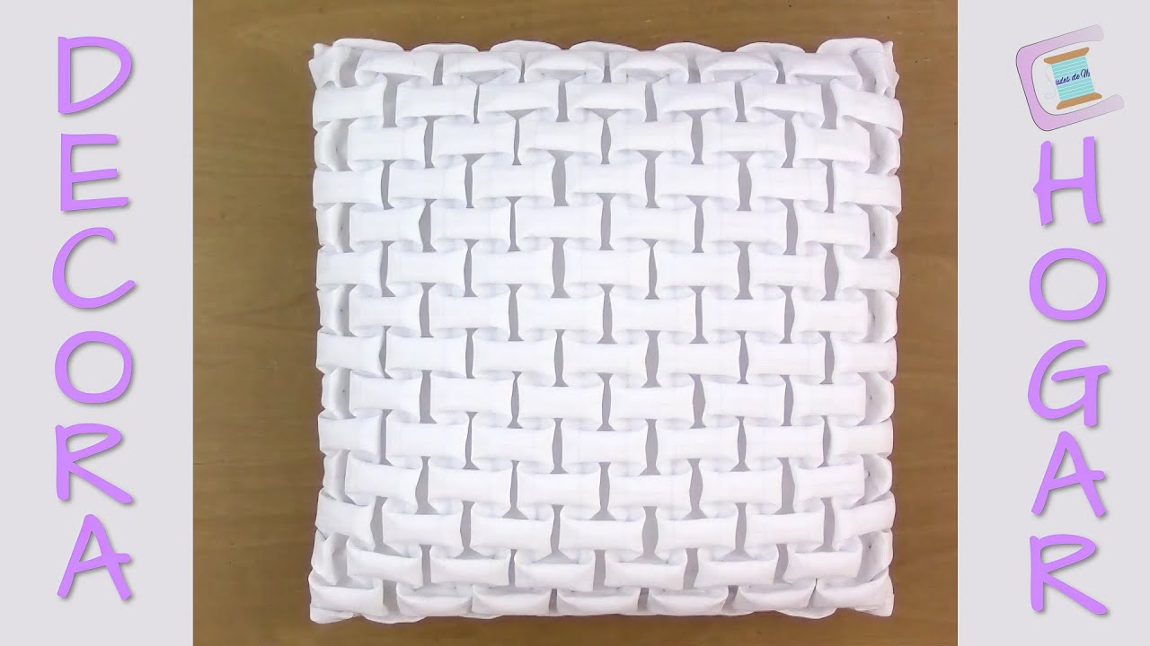 🌺Cojín Drapeado Ladrillos🌺 SMOCKING CUSHION-CAPITONE-FABRIC ...