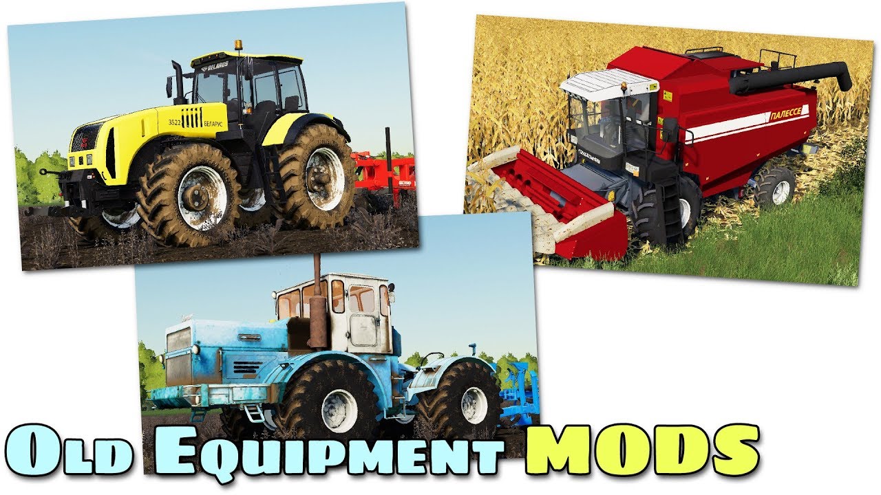 FS19 | Old Equipment Mods (2019-12-04/2) - review - YouTube