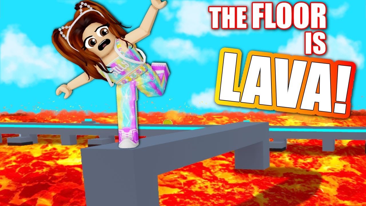 😱 The FLOOR IS LAVA!! 😱 (Roblox) - YouTube