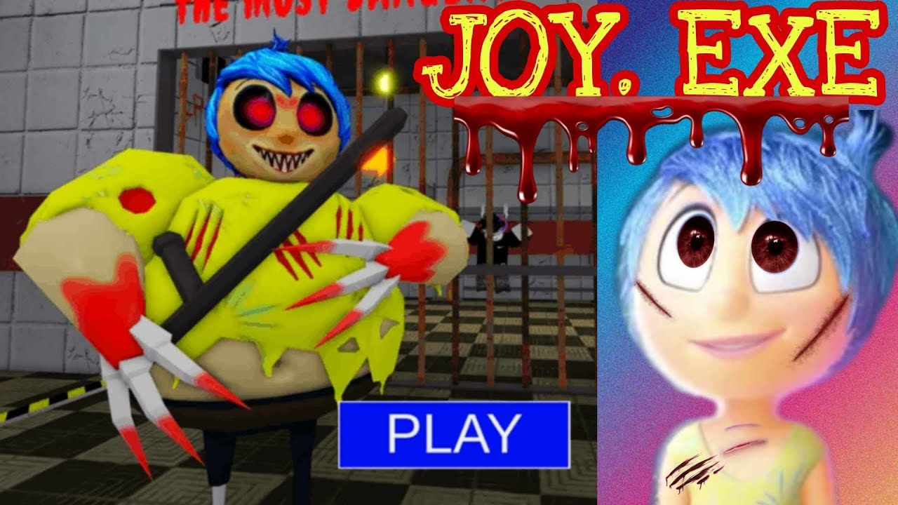 JOY.EXE in Barry's Prison #roblox #joy #insideout2 - YouTube