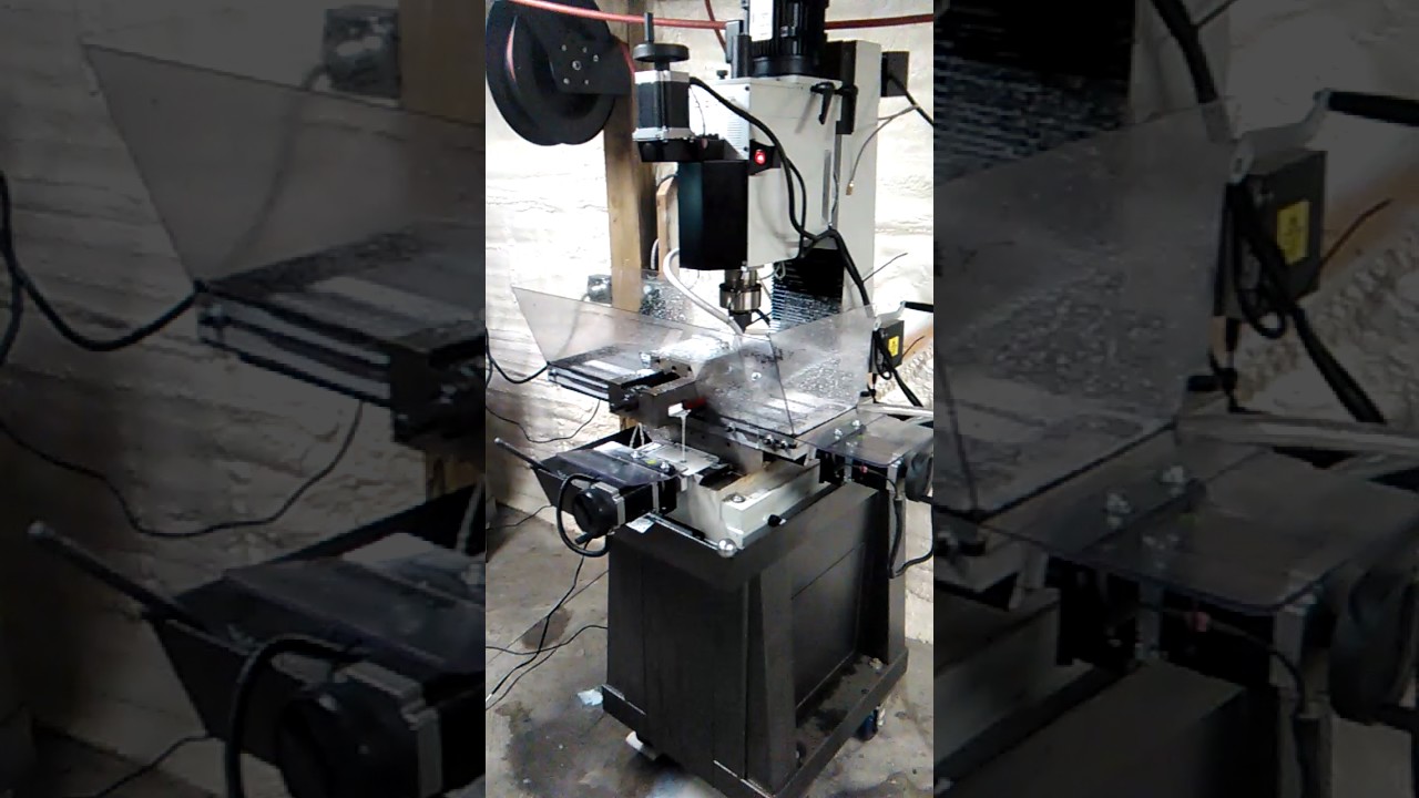 CNC Masters CNC Max at work - YouTube