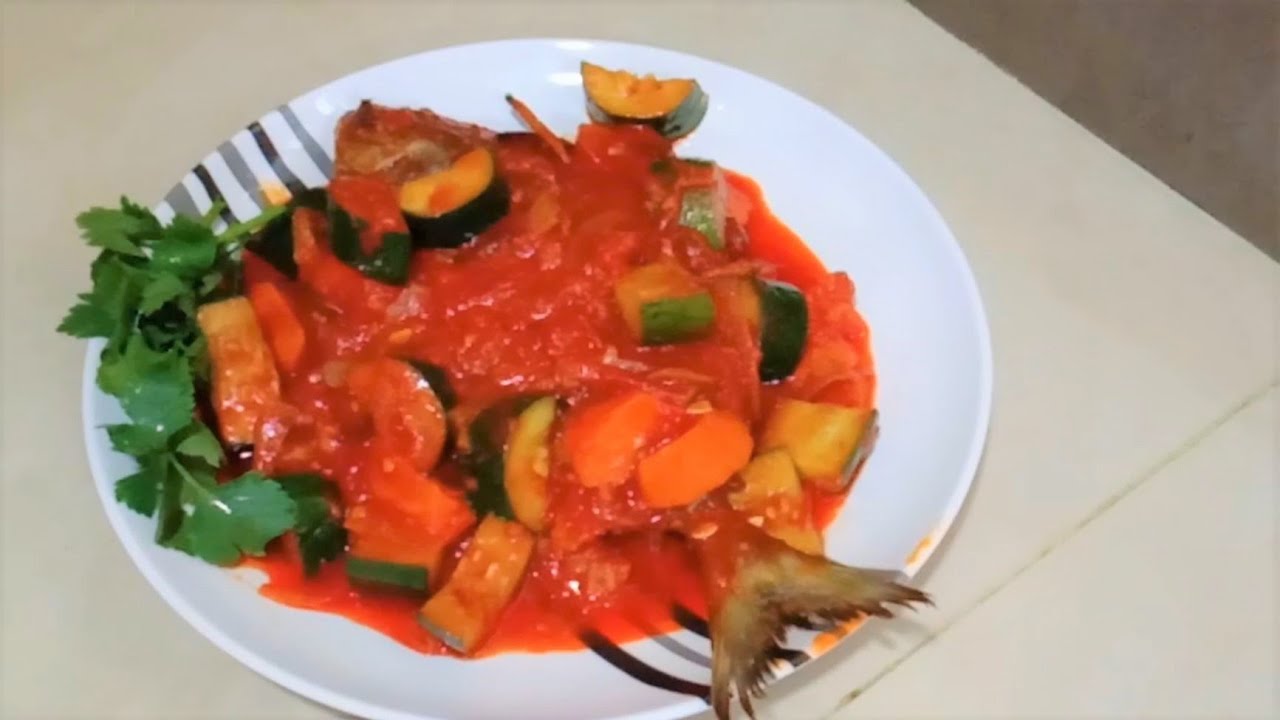 Fish Sambal - Sweet & slightly Spicy! - YouTube