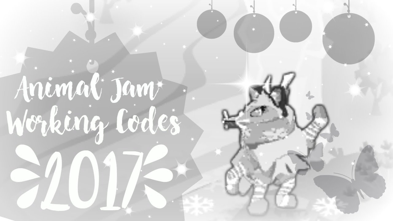 ANIMAL JAM WORKING GEM AND PROMO CODES 2017 - YouTube