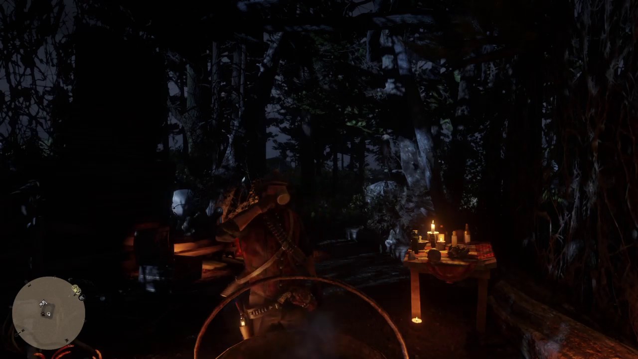 Red Dead Redemption 2 witches lair and cauldron - YouTube