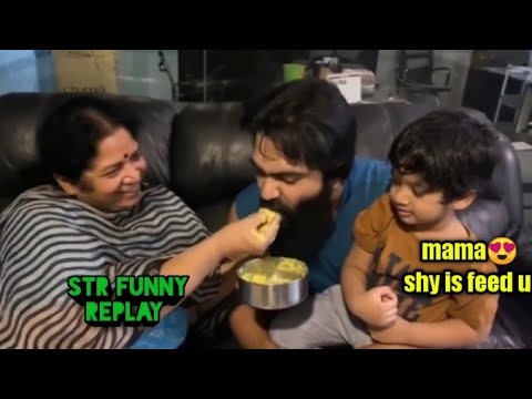 simbu funny replay to his nephew🤣🤣😍 - YouTube
