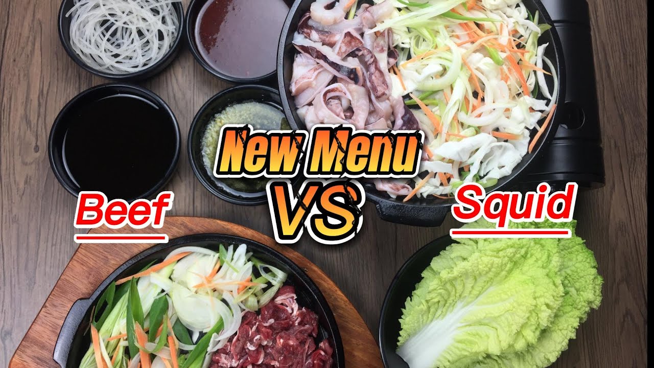 Menu Baru Bulgogi BBQ & Ojingo Bokkeum - YouTube