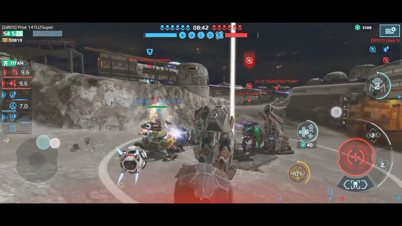 War Robots: Team Skyro end the game Quickly. - YouTube