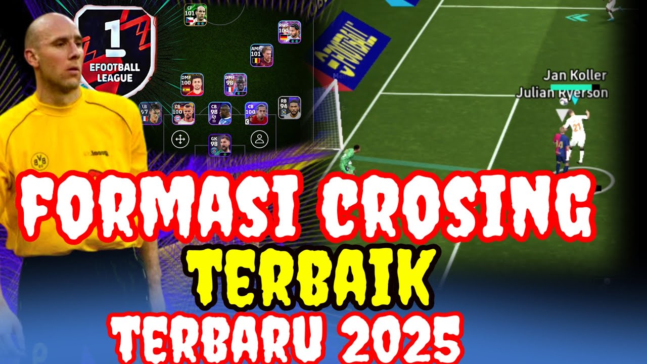 FORMASI BULLET HEADER TERBARU DI EFOOTBALL 2025 - YouTube