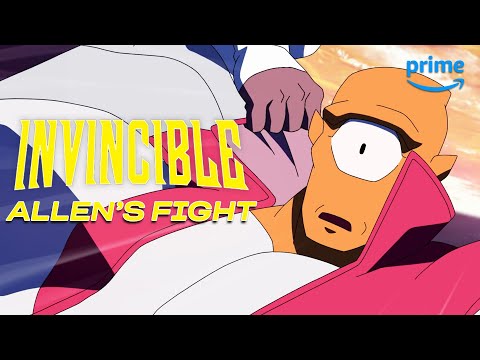 Allen the Alien vs. The Vicious Viltrumites | Invincible | Prime Video
