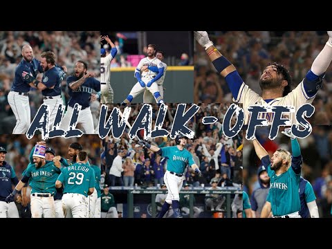 Every Walk-off Win by the 2022 Seattle Mariners - YouTube