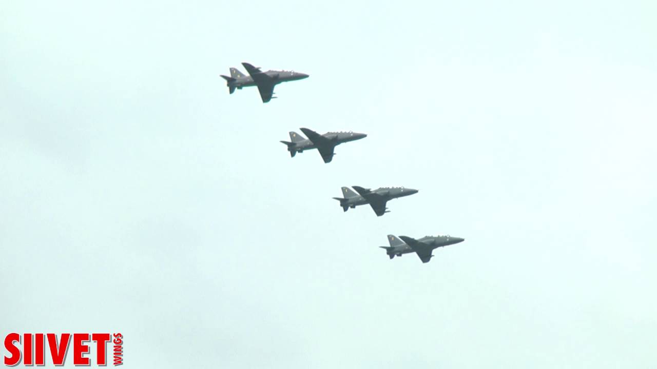 Finnish Air Force Midnight Hawks Aerobatics Group Display First Show ...