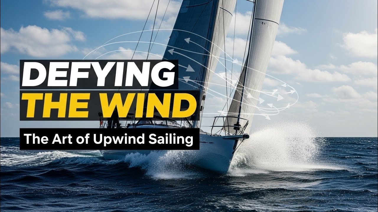 How Sailboats Defy the Wind: The Art of Upwind Sailing - YouTube
