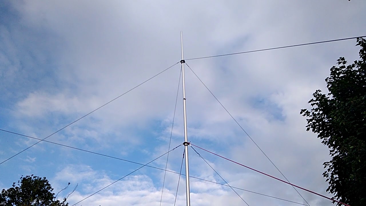 My Spiderbeam Mast 1 - YouTube