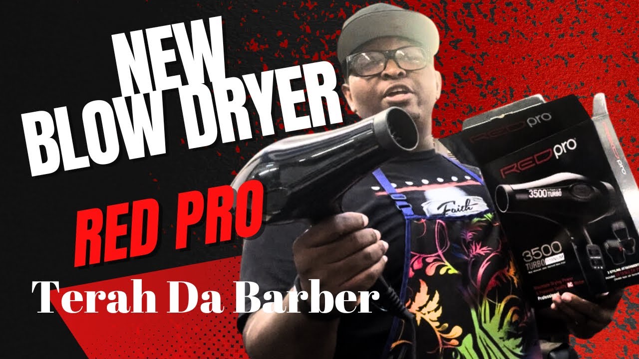 Unboxing of the Red Pro 3500 Titanium Turbo Dryer. - YouTube