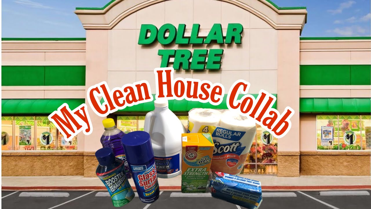 My Clean House Collab | Dollar Tree products | @samandkat6702 - YouTube