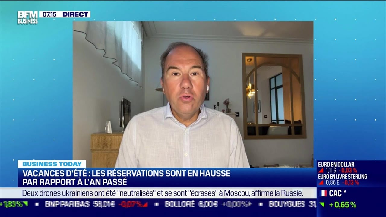 Didier Arino (Protourisme) : Les réservations en hausse par rapport à l'an passé - YouTube
