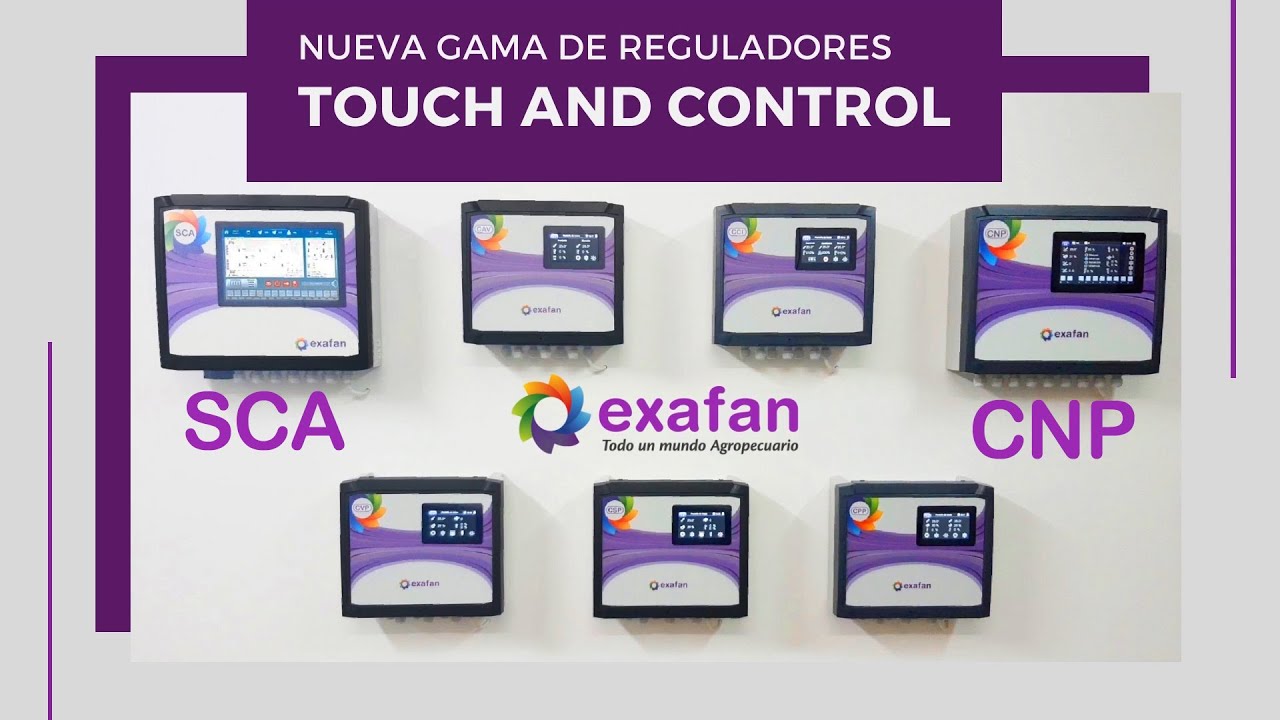 Gama reguladores de EXAFAN: SCA CNP - YouTube