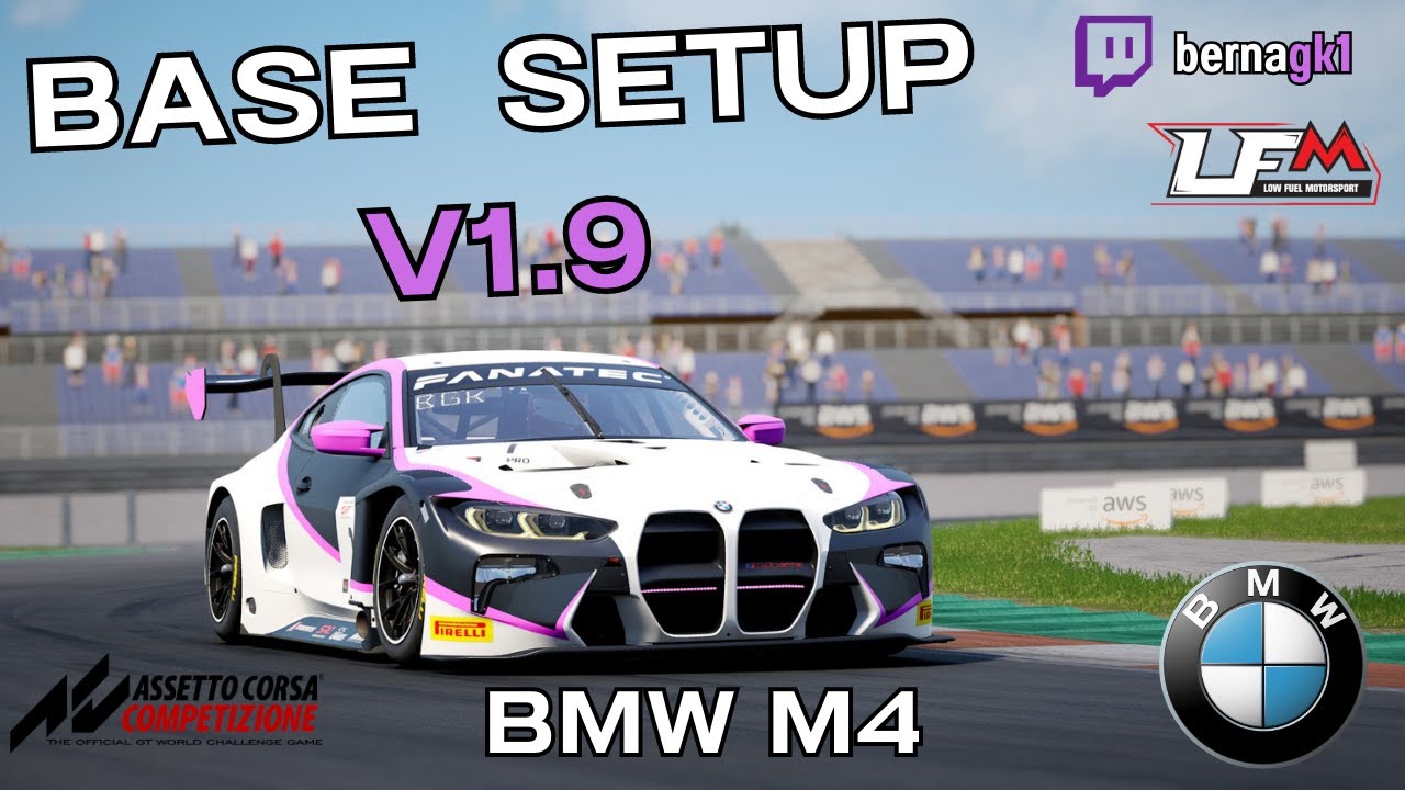 BMW M4 BASE SETUP ACC V1.9 - YouTube