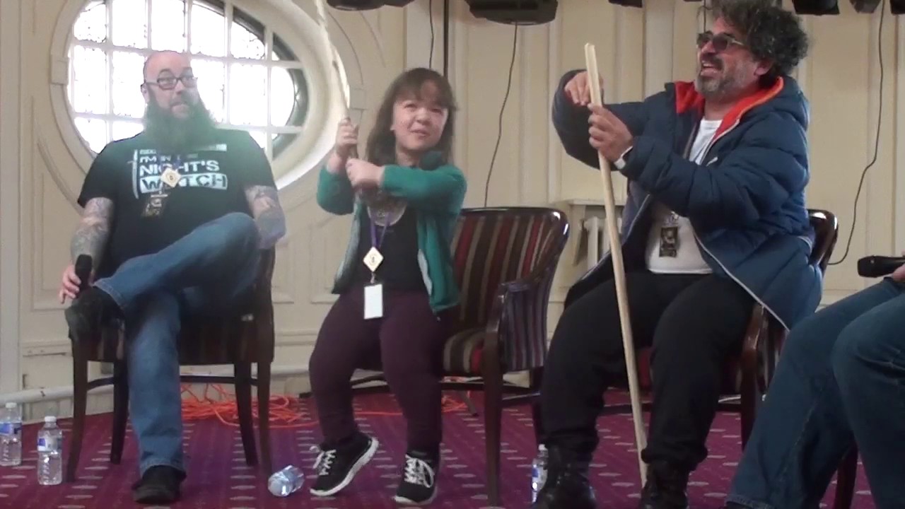 Annette Hannah Crown Con 2. 'Stickem with the pointy end' Panel 07/05 ...