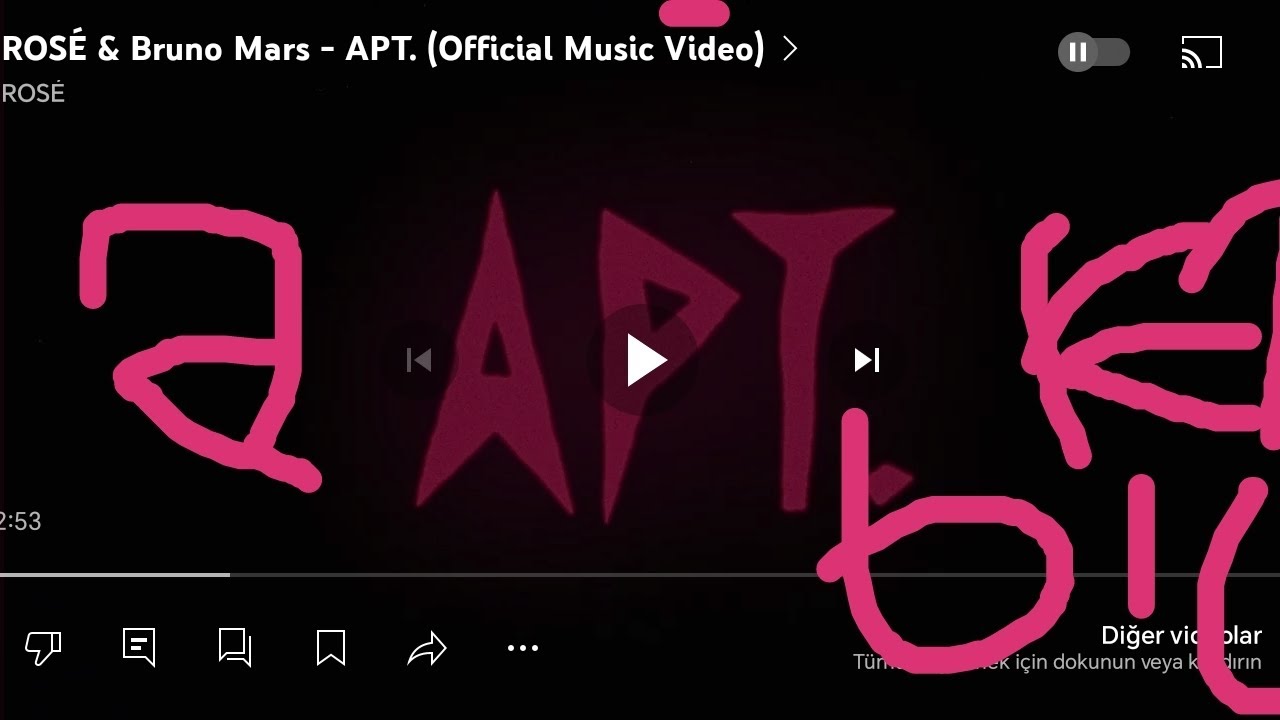 APT. (Arabic) #apt #rosé #brunomars 🇸🇦 - YouTube