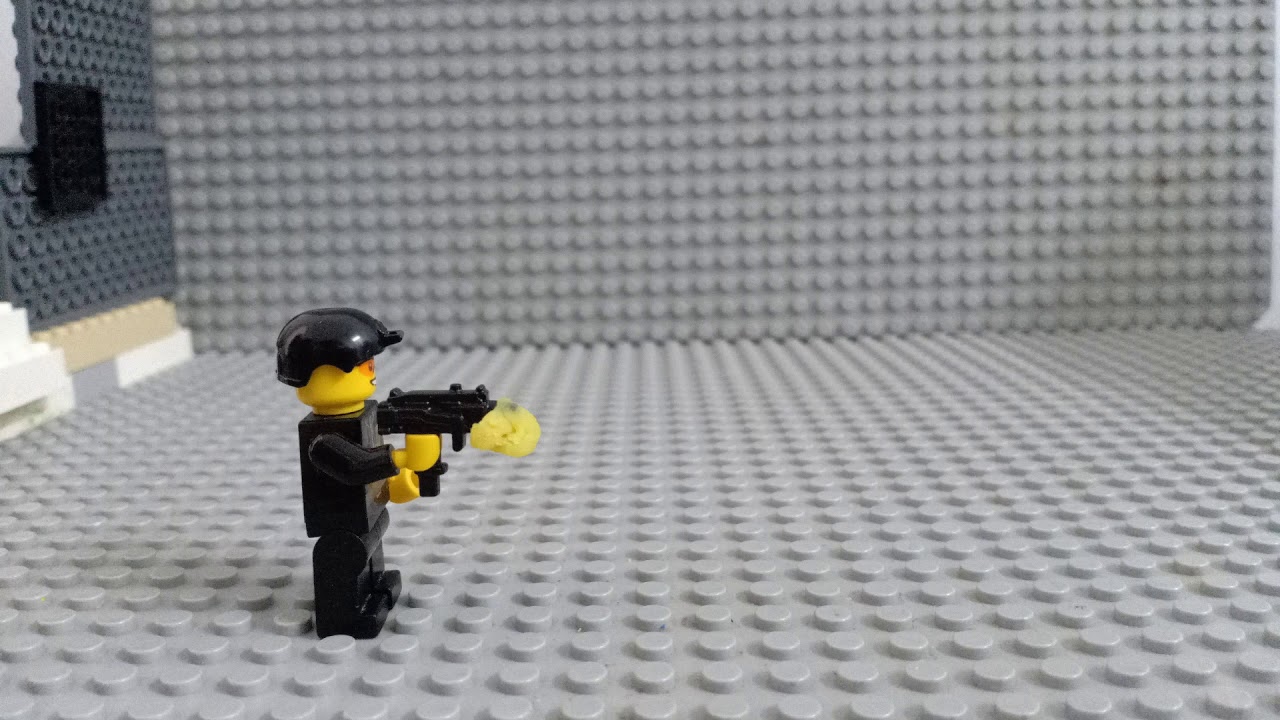 Lego Mac 10 firing test 4k - YouTube