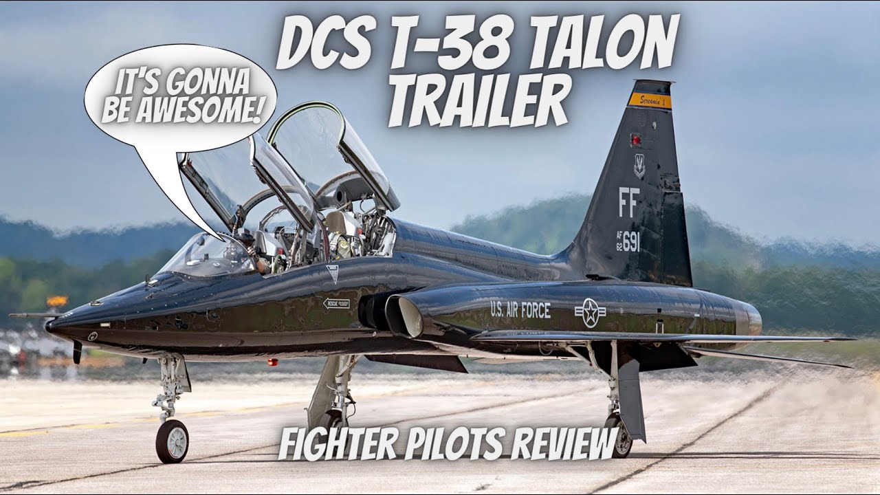 DCS T-38 Talon - Fighter Pilots First Impressions - YouTube