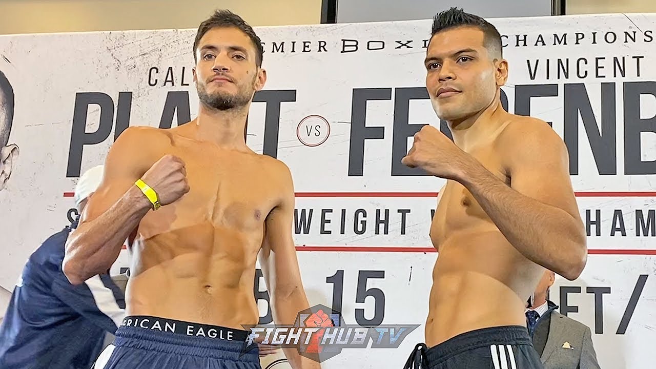 BRYANT PERRELLA VS. ABEL RAMOS - FULL WEIGH IN AND FACE OFF VIDEO - YouTube