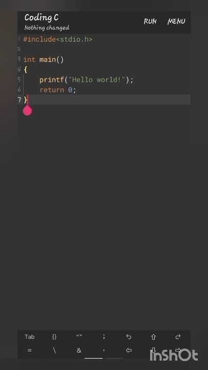 How to Write Your First C Program on Mobile | Full Hindi Guide || #shorts #viralshort # ...