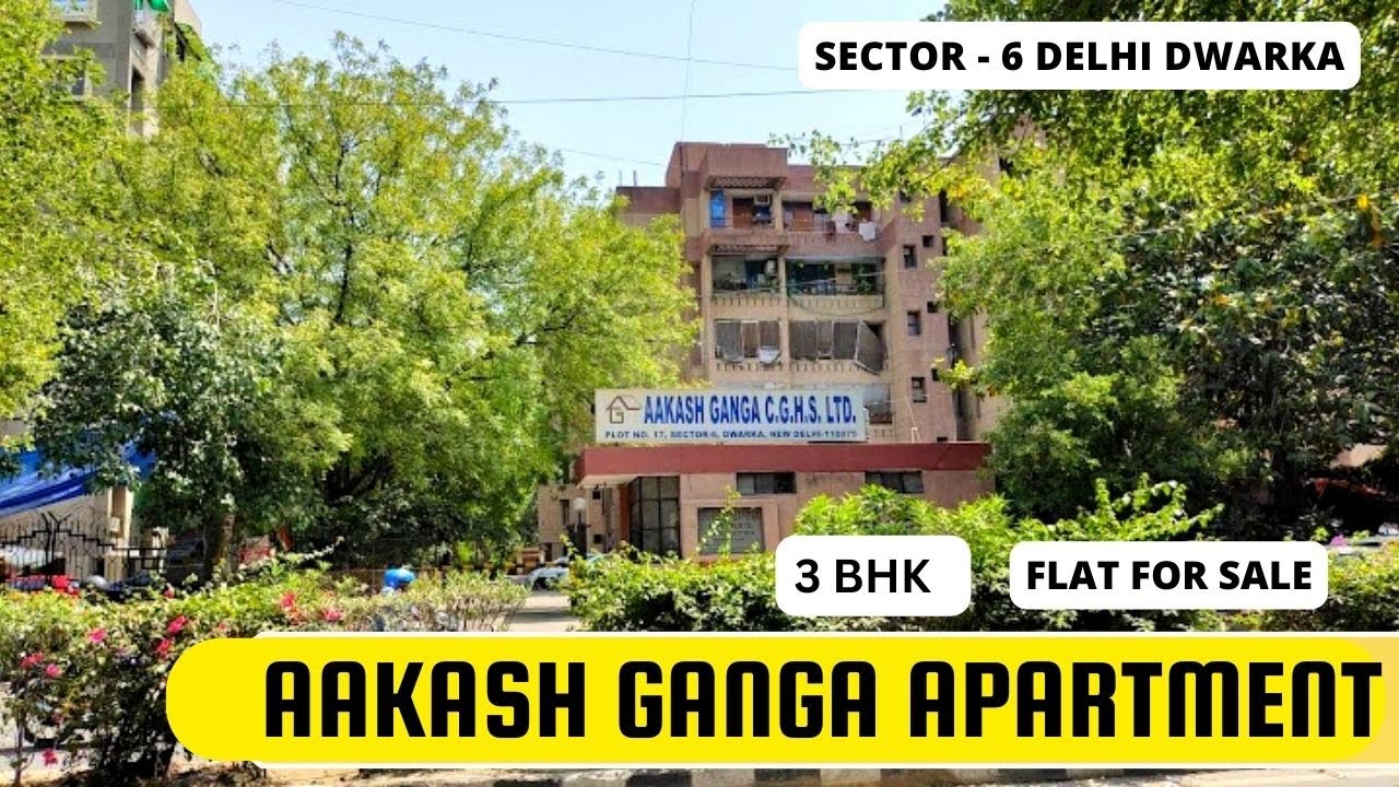 3 Bhk Flat For Sale in Delhi Dwarka | Ultra Luxurious | Aakash Ganga Apartment Sector 6 Delhi ...