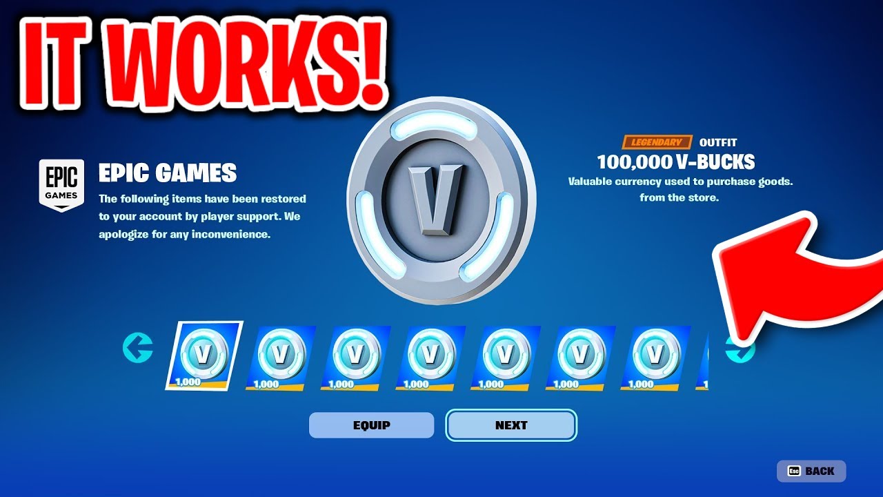 How to ACTUALLY get FREE V Bucks in Chapter 6! (Free 13,500 VBucks Code ...